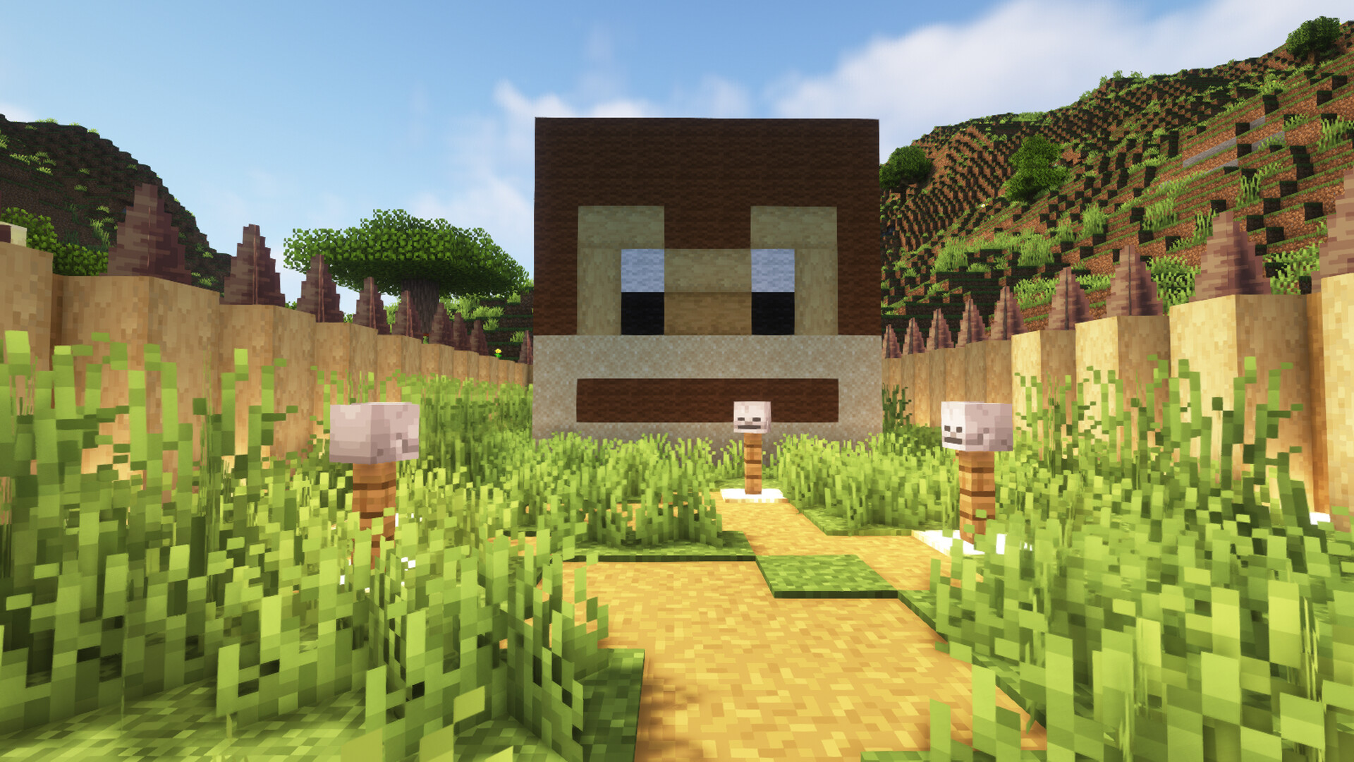 Monkey Island ™ - Kannibalen Dorf Minecraft Map