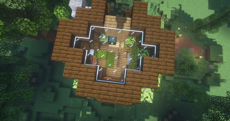 [16x16] Fantasy Boot House (with schematic) Minecraft Map