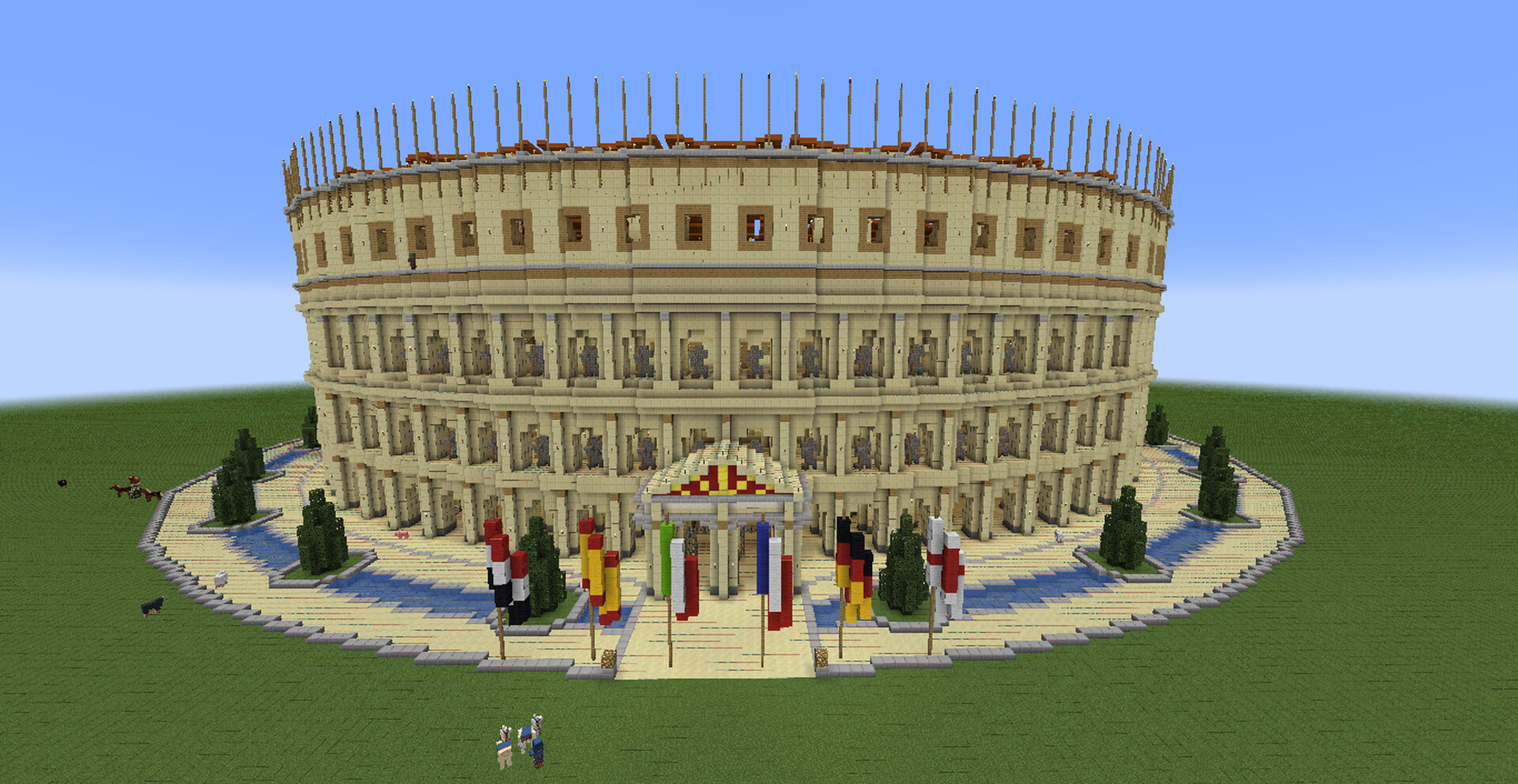 Roman Colosseum І Coliseum Rome Minecraft Map