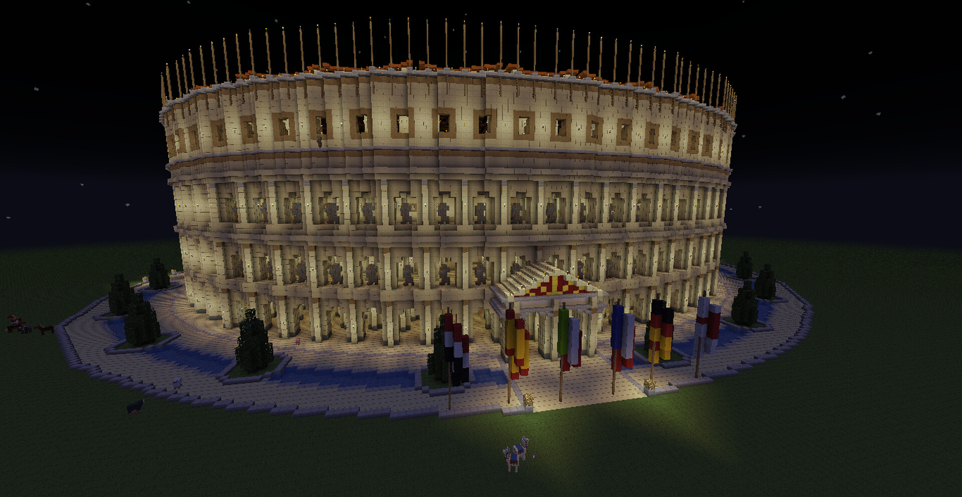 Roman Colosseum І Coliseum Rome Minecraft Map