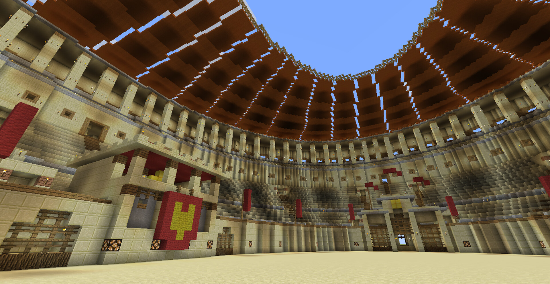 Roman Colosseum І Coliseum Rome Minecraft Map