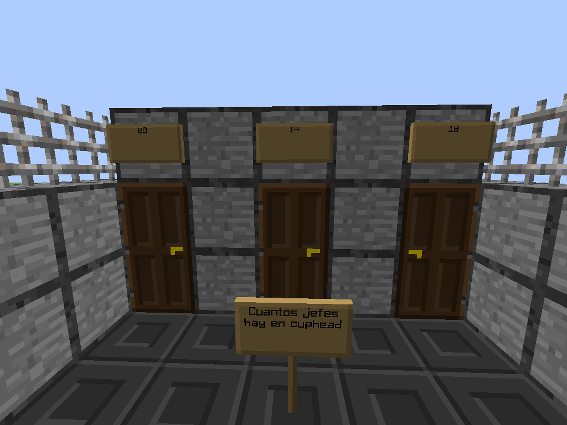 Preguntas Cuphead Minecraft Geometry-dash Minecraft Map