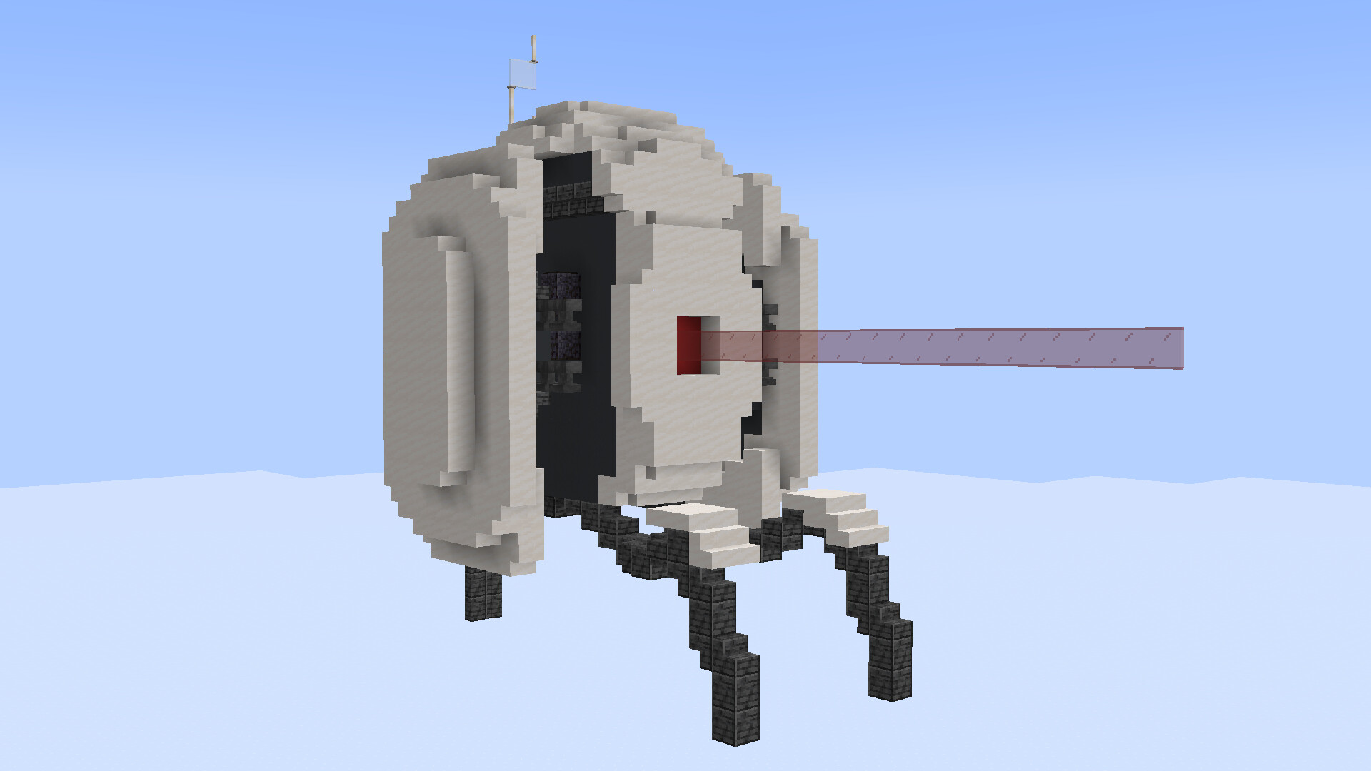 Portal turret Minecraft Map