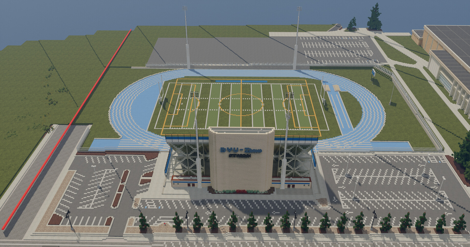 Rexburg Idaho 1:1 scale Minecraft Map