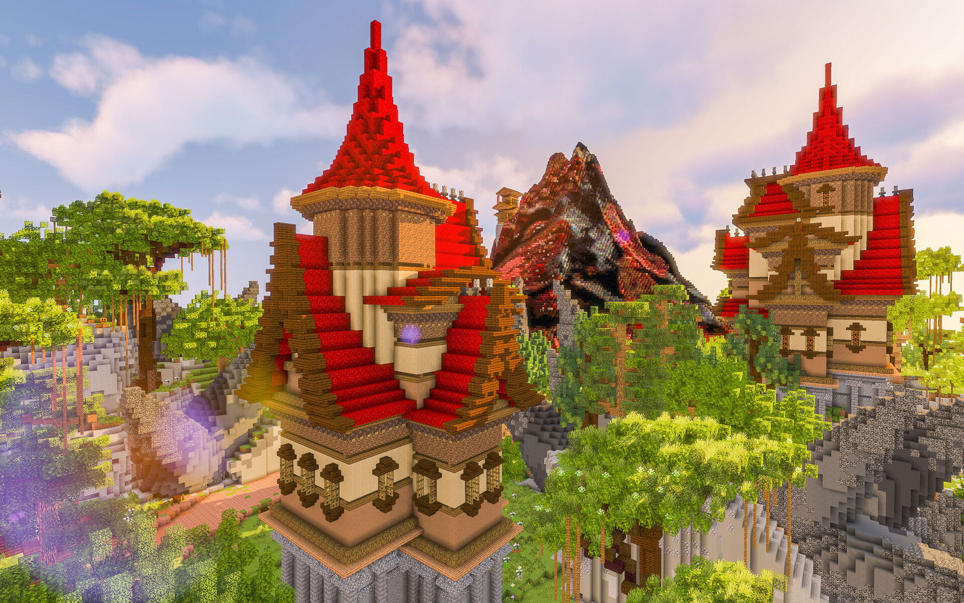 The Island of Vigrid - A 500x500 Fantasy-themed Minecraft Spawn ...