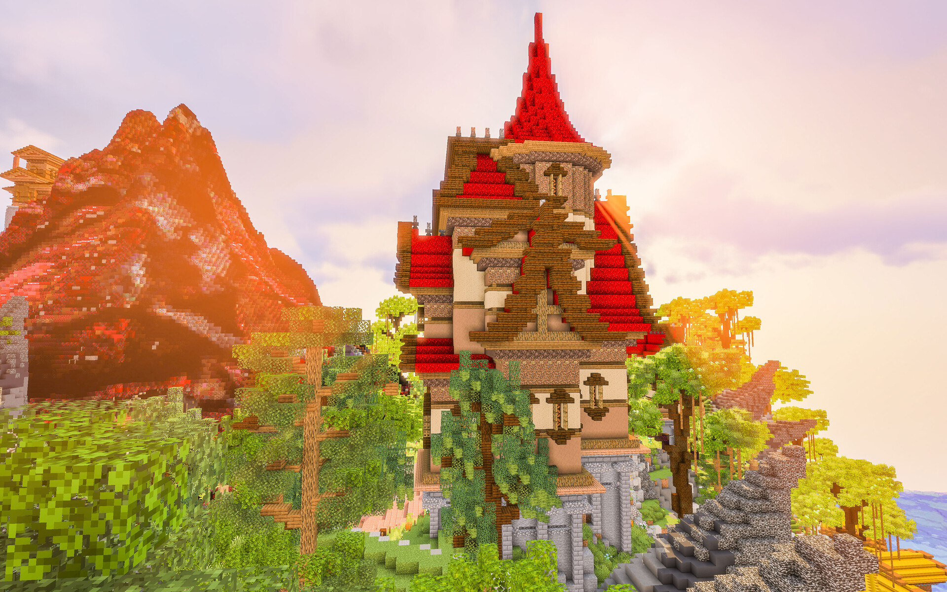 The Island of Vigrid - A 500x500 Fantasy-themed Minecraft Spawn ...