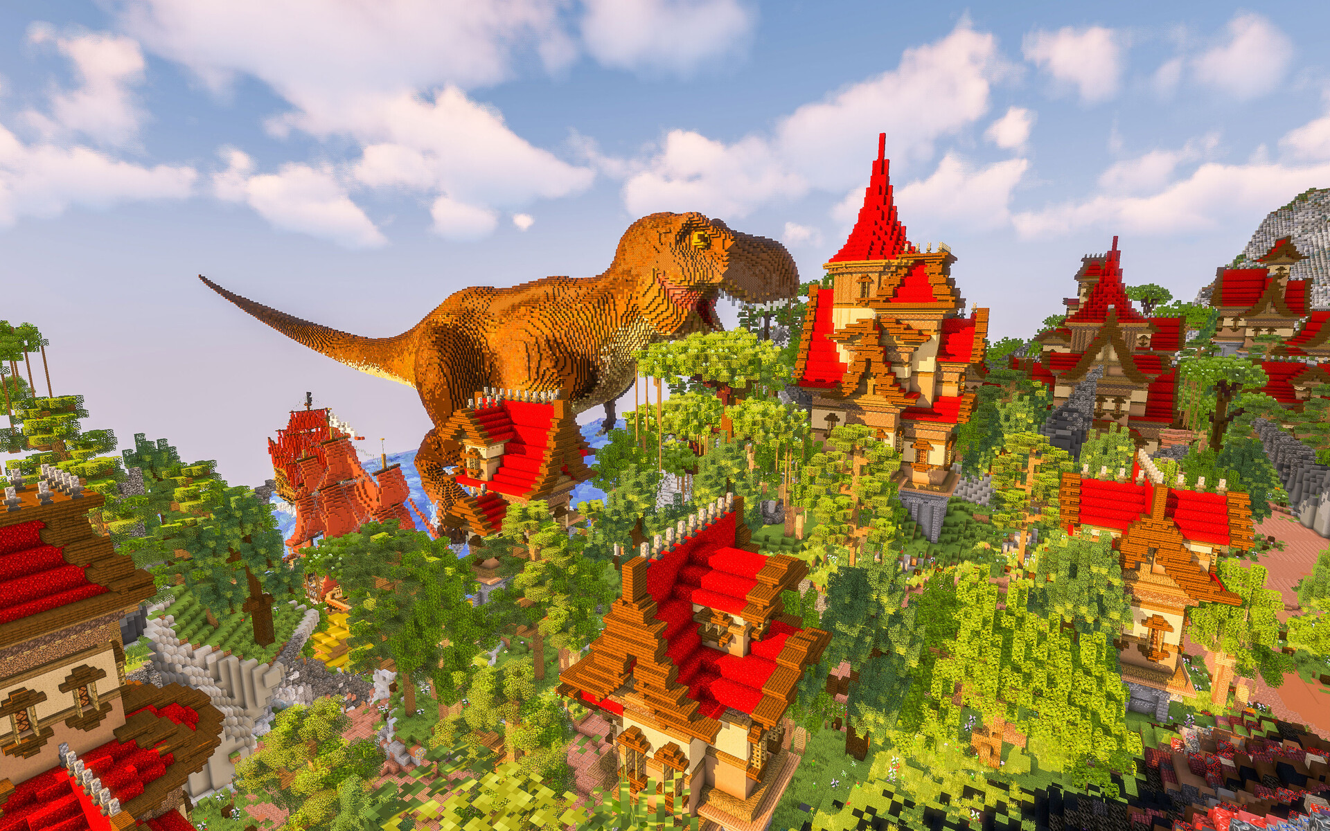 The Island of Vigrid - A 500x500 Fantasy-themed Minecraft Spawn ...