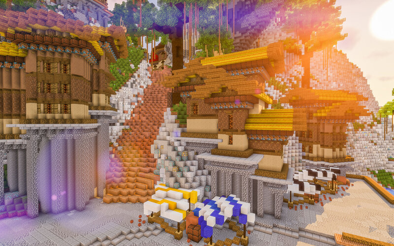 The Island of Vigrid - A 500x500 Fantasy-themed Minecraft Spawn ...