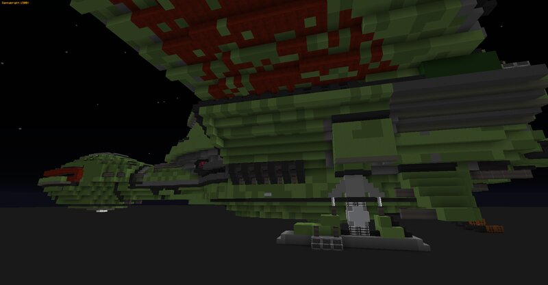 Klingon Bird of Prey (Star Trek: The Voyage Home) Minecraft Map