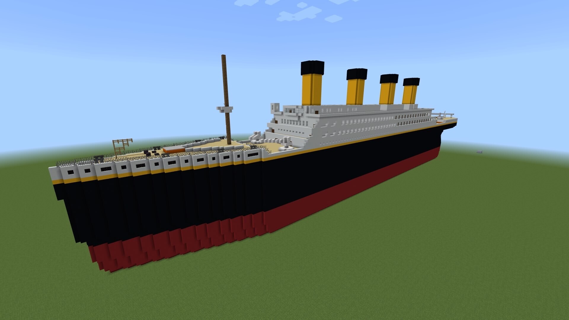 RMS Titanic Prototype Minecraft Map