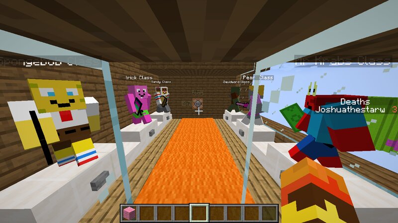 Burning Spongebob Squarepants Map! Minecraft Map