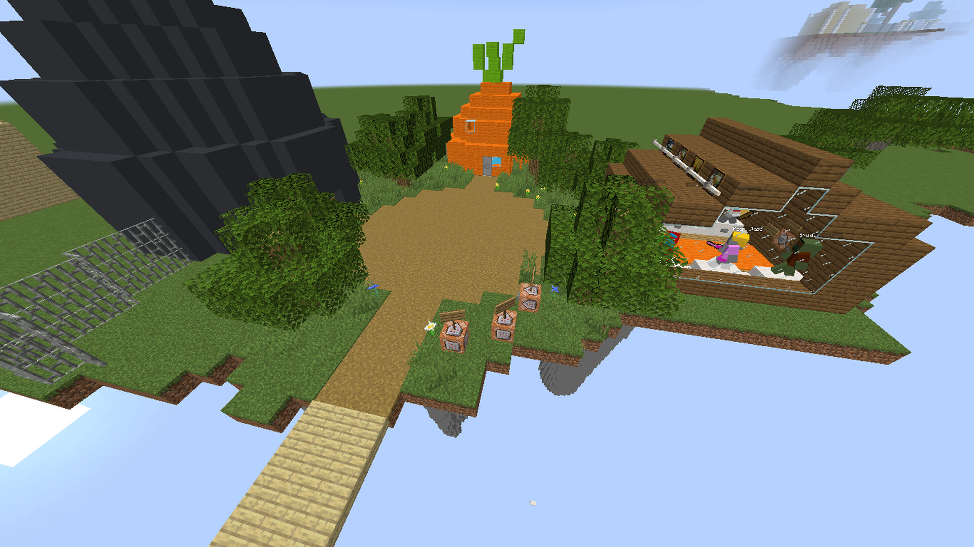 Burning Spongebob Squarepants Map! Minecraft Map