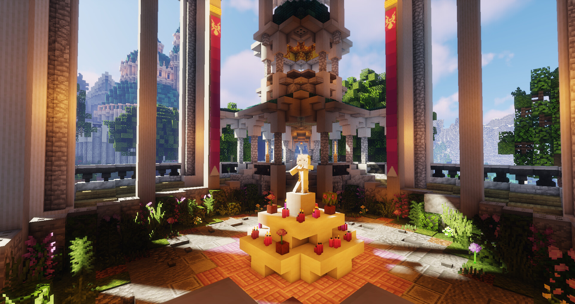 Luminion - High Elven City - Fables and Fantasy RP Minecraft Map