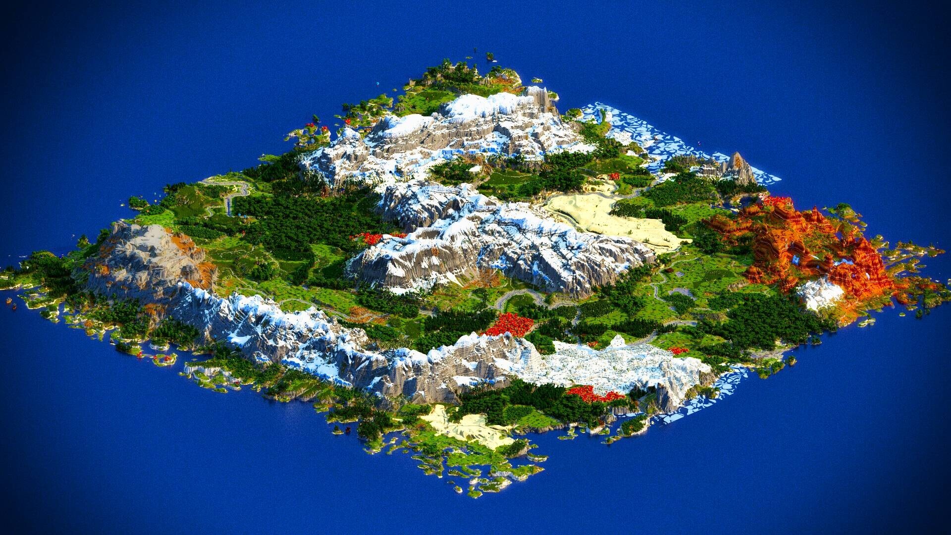 Pekatoll [Minecraft Survival World, 4k, 1.19+ Download, Java & Bedrock Map] Minecraft Map