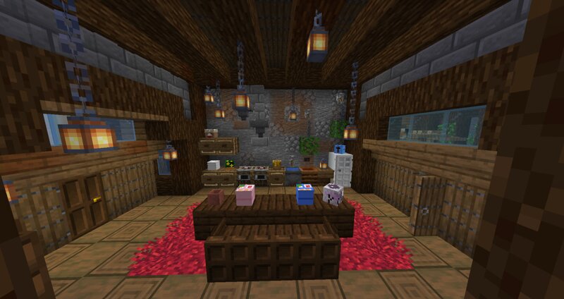 Fantasy Home Interior Minecraft Map