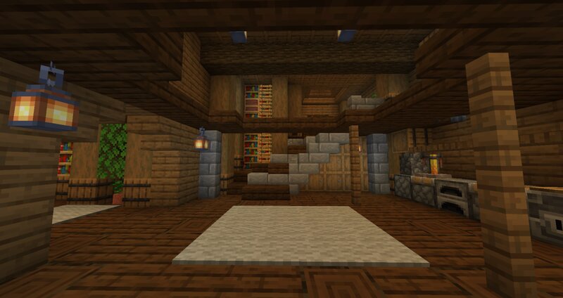 Fantasy Home Interior Minecraft Map