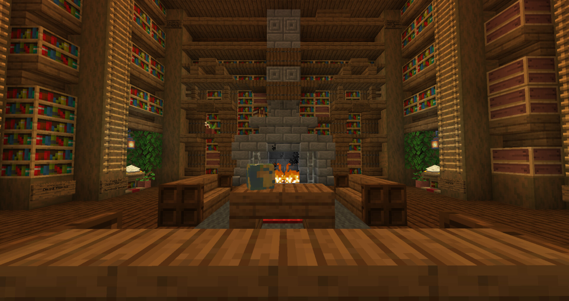 Fantasy Home Interior Minecraft Map