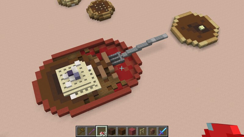 Sweet Breakfast Foods Minecraft Map