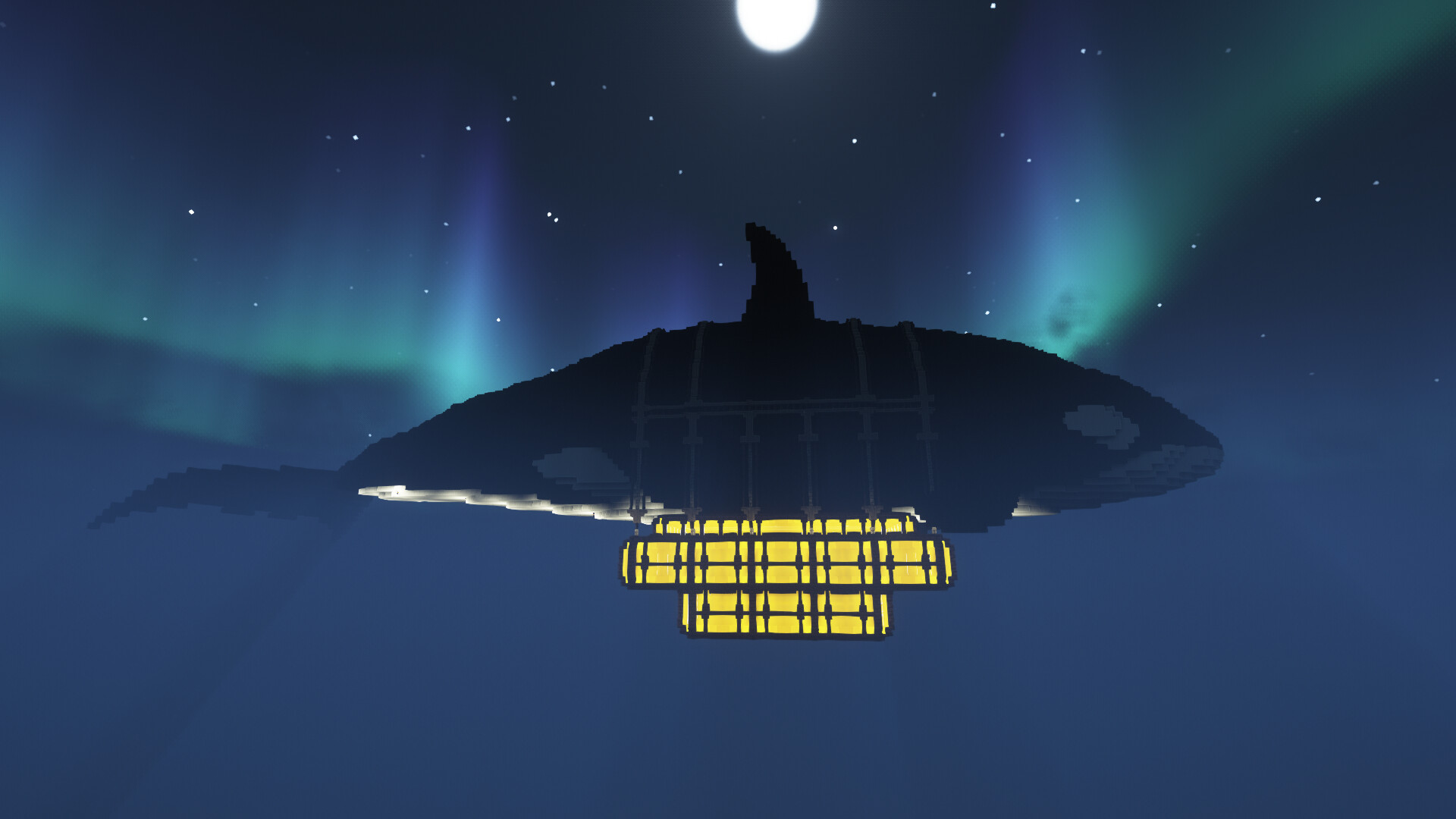 Orca whale ship Minecraft Map