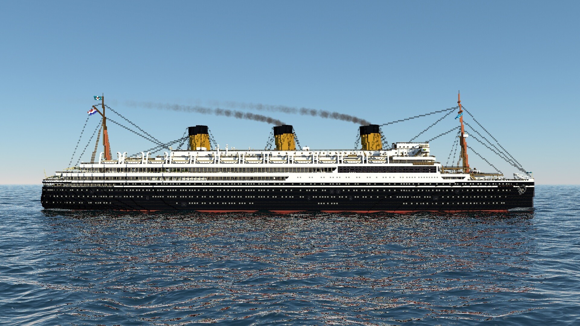 SS L'Atlantique (1931) -The Art Deco Queen of the South Atlantic- Minecraft Map