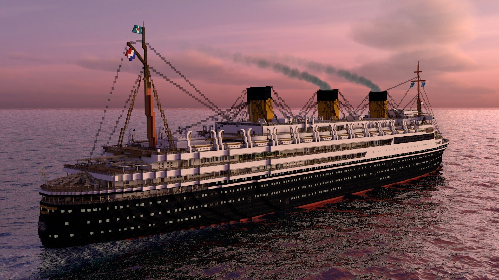 SS L'Atlantique (1931) -The Art Deco Queen of the South Atlantic- Minecraft Map