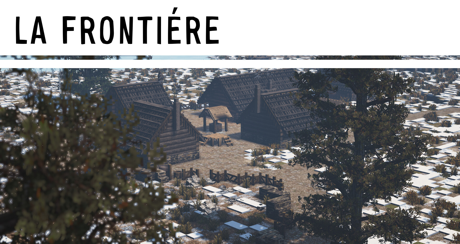La frontiére [Conquest Reforged] Minecraft Map