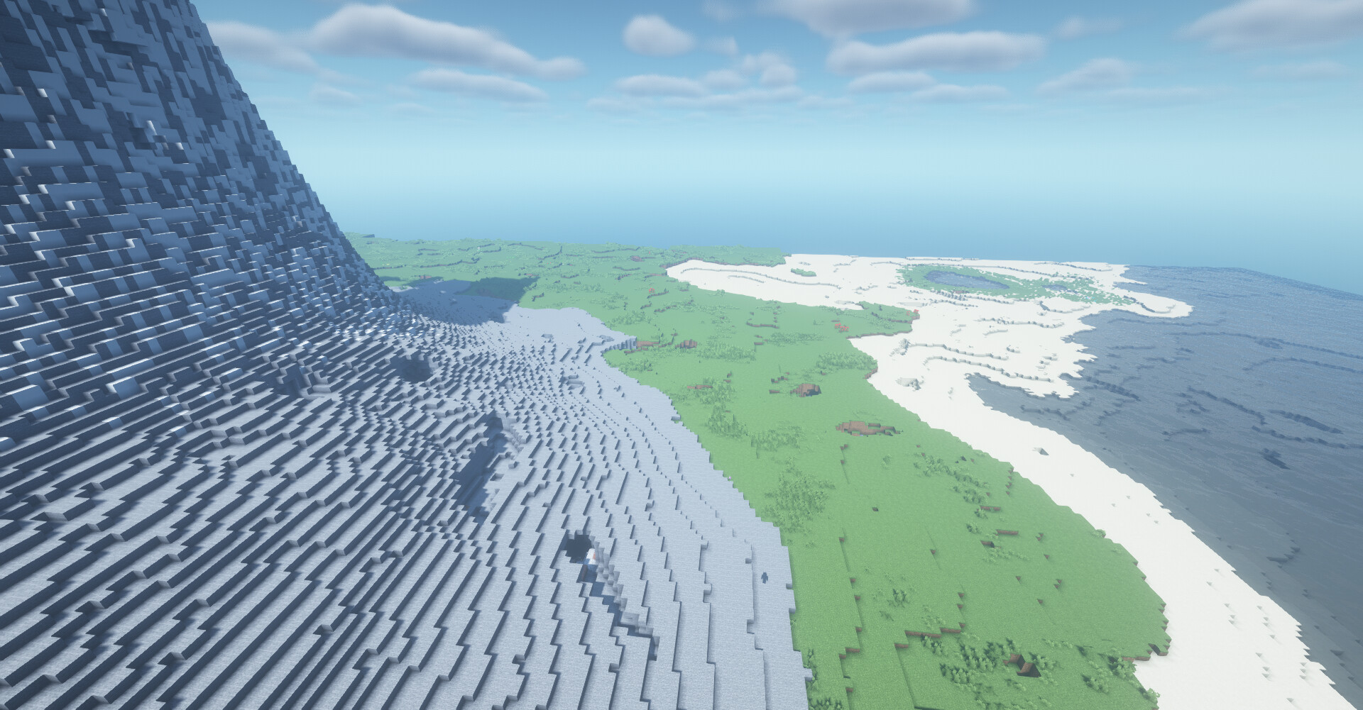 [1000x1000] The new island Minecraft Map