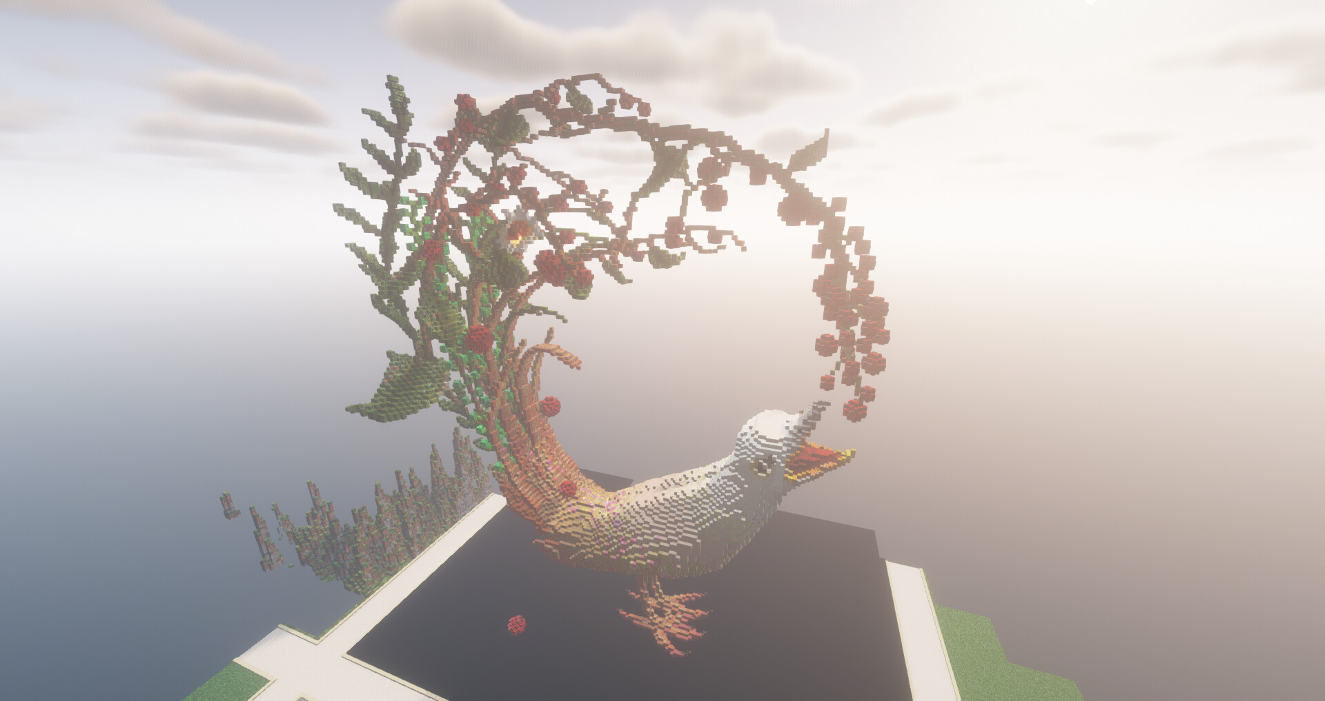 🐤 Nightingale • Organic Build • (1.16+, Java) Minecraft Map