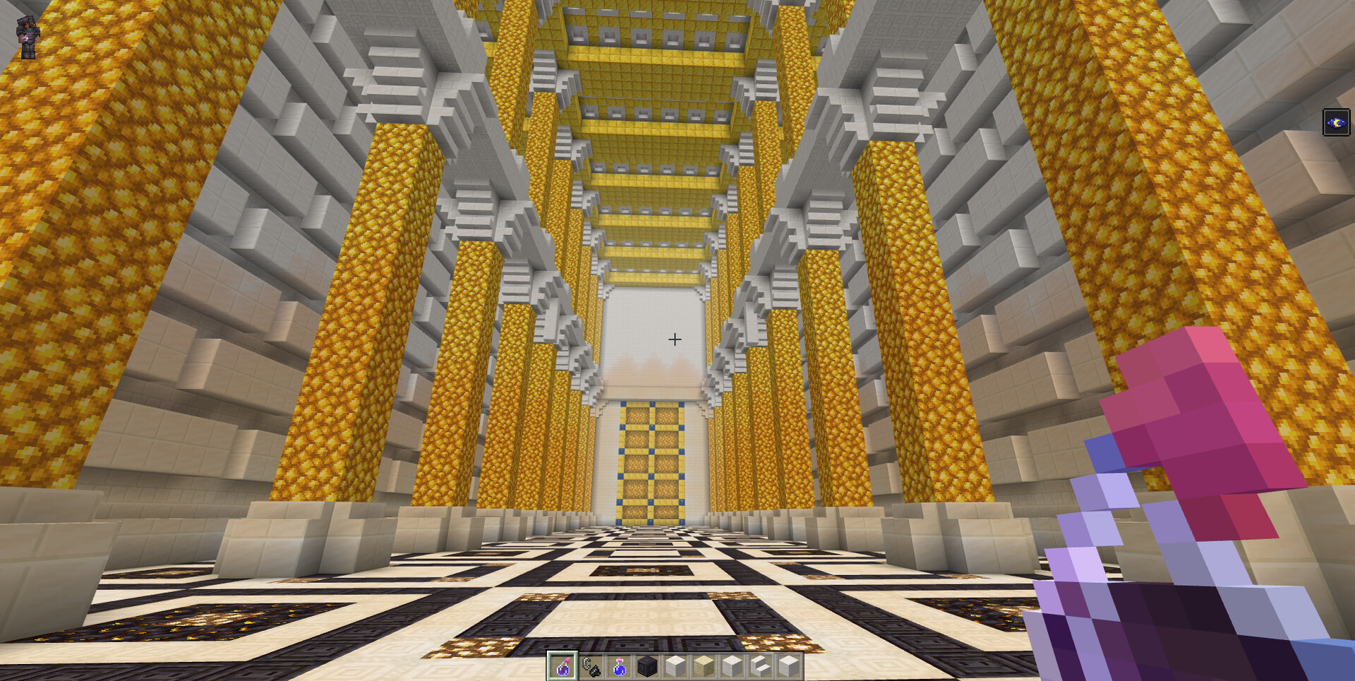 Olympieion or Temple of Olympian Zeus at Athens Minecraft Map