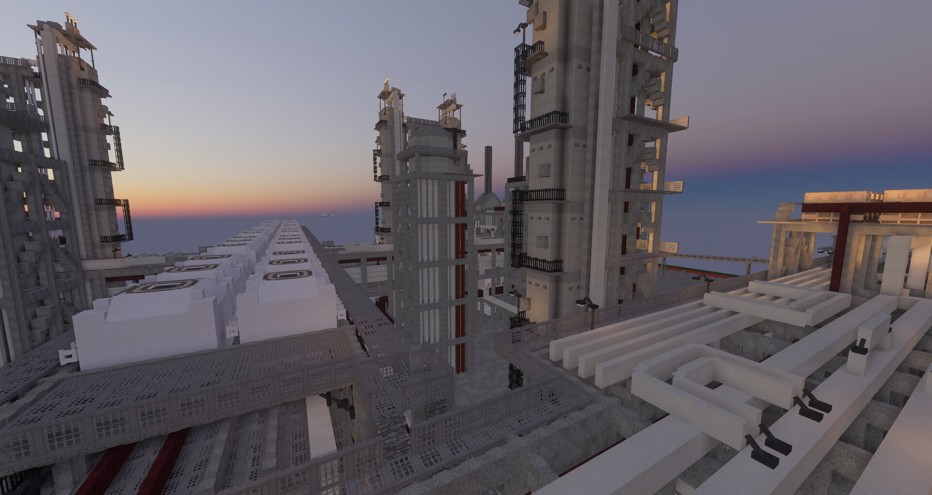 Oil Refinery Minecraft Map