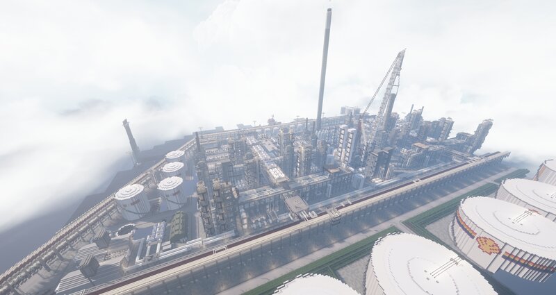 Oil Refinery Minecraft Map