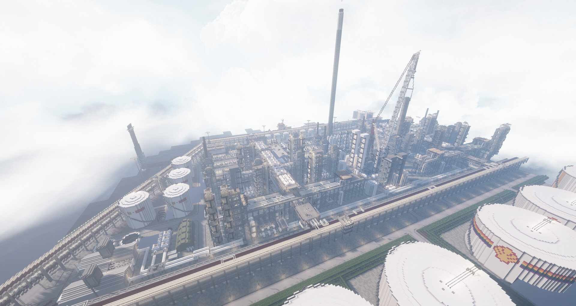 Oil Refinery Minecraft Map