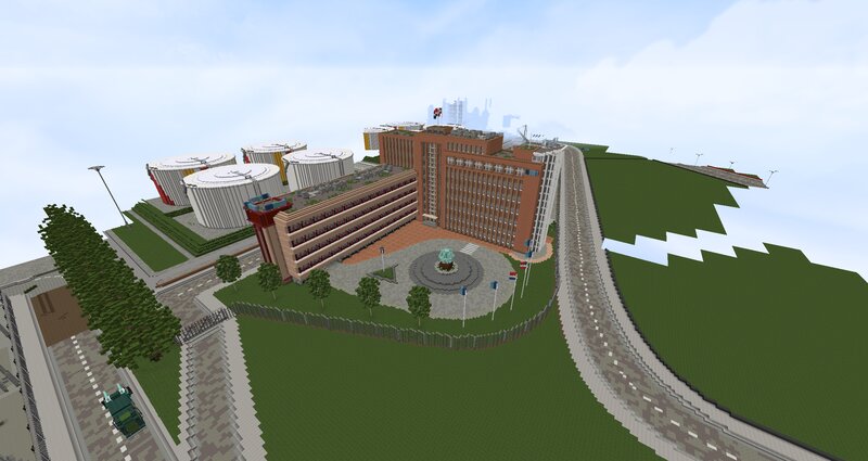 Oil Refinery Minecraft Map