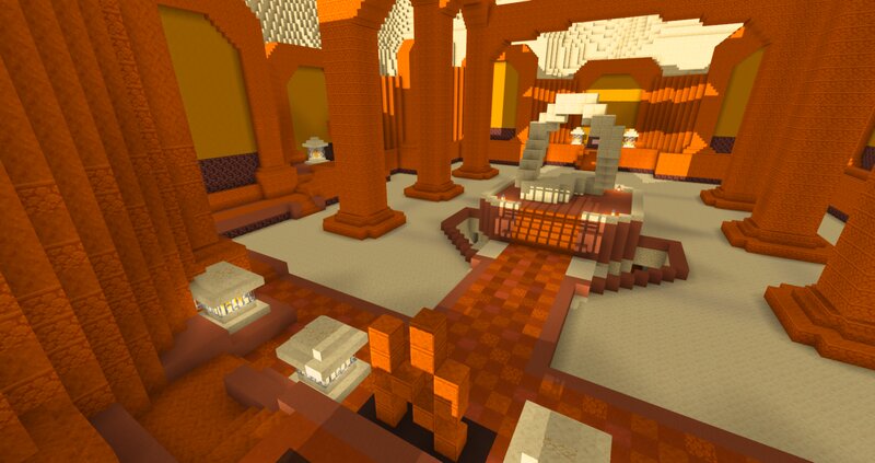 Desert Palace dungeon Minecraft Map