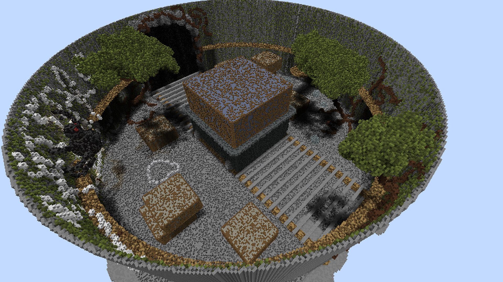 Spawn/Lobby/Mine/Survival/Monster Map Minecraft Map