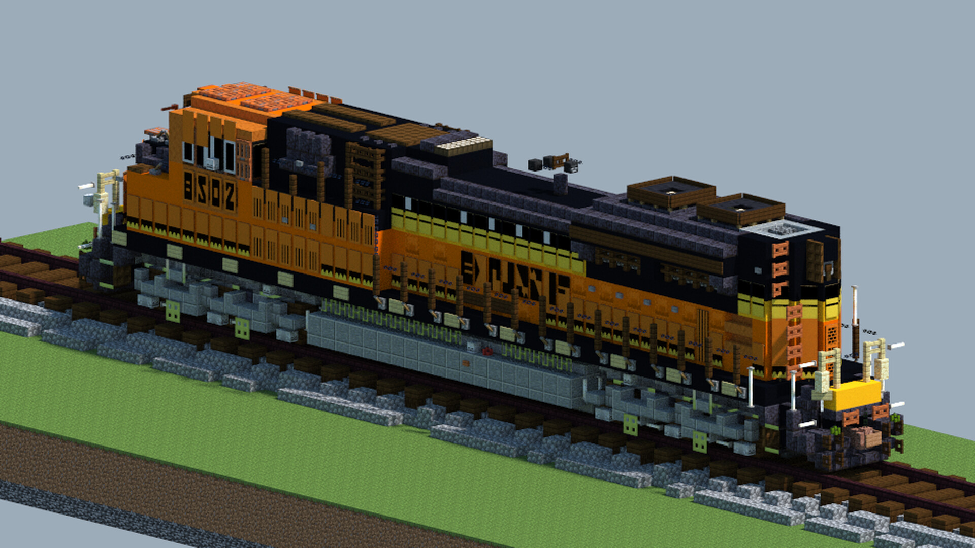 EMD, SD70ACe. Diesel Locomotive [With Download] Minecraft Map