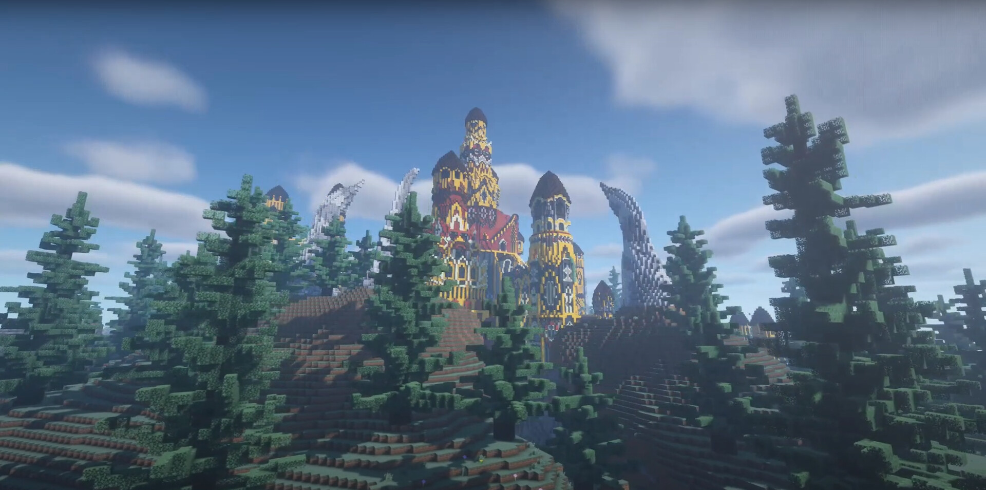 Fall Castle Minecraft Map