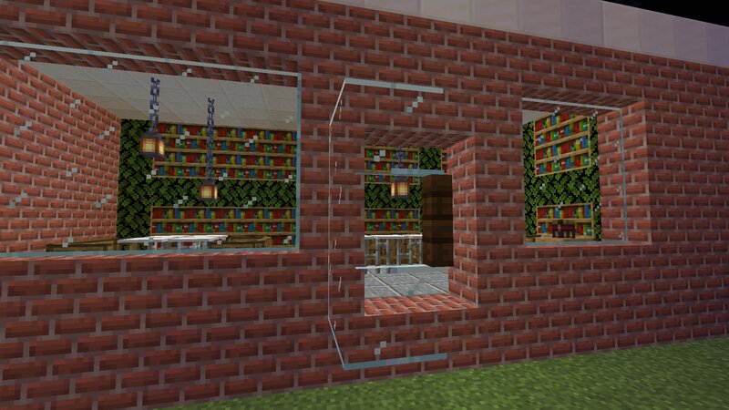 A small private library Minecraft Map