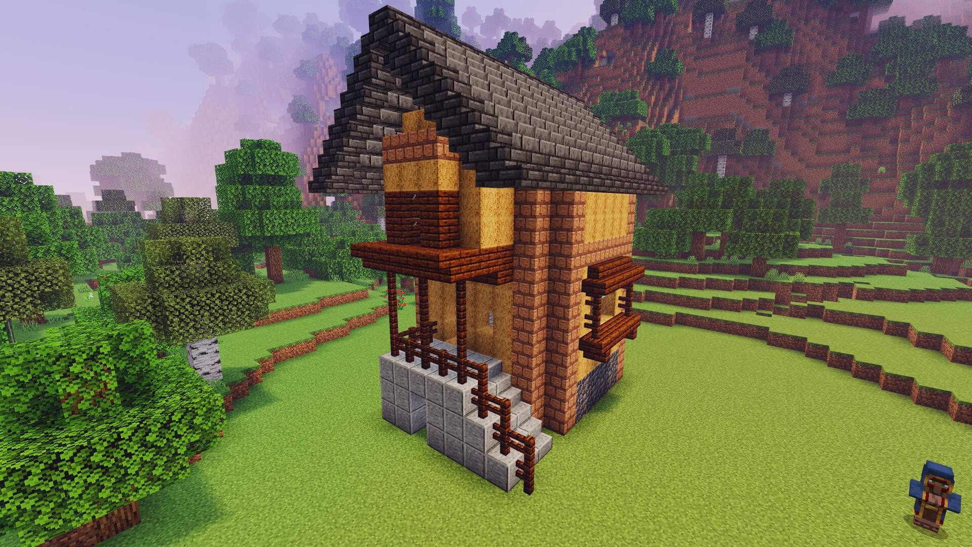 Casa Medieval 1 | Medieval House 1 | Minecraft Bedrock Minecraft Map