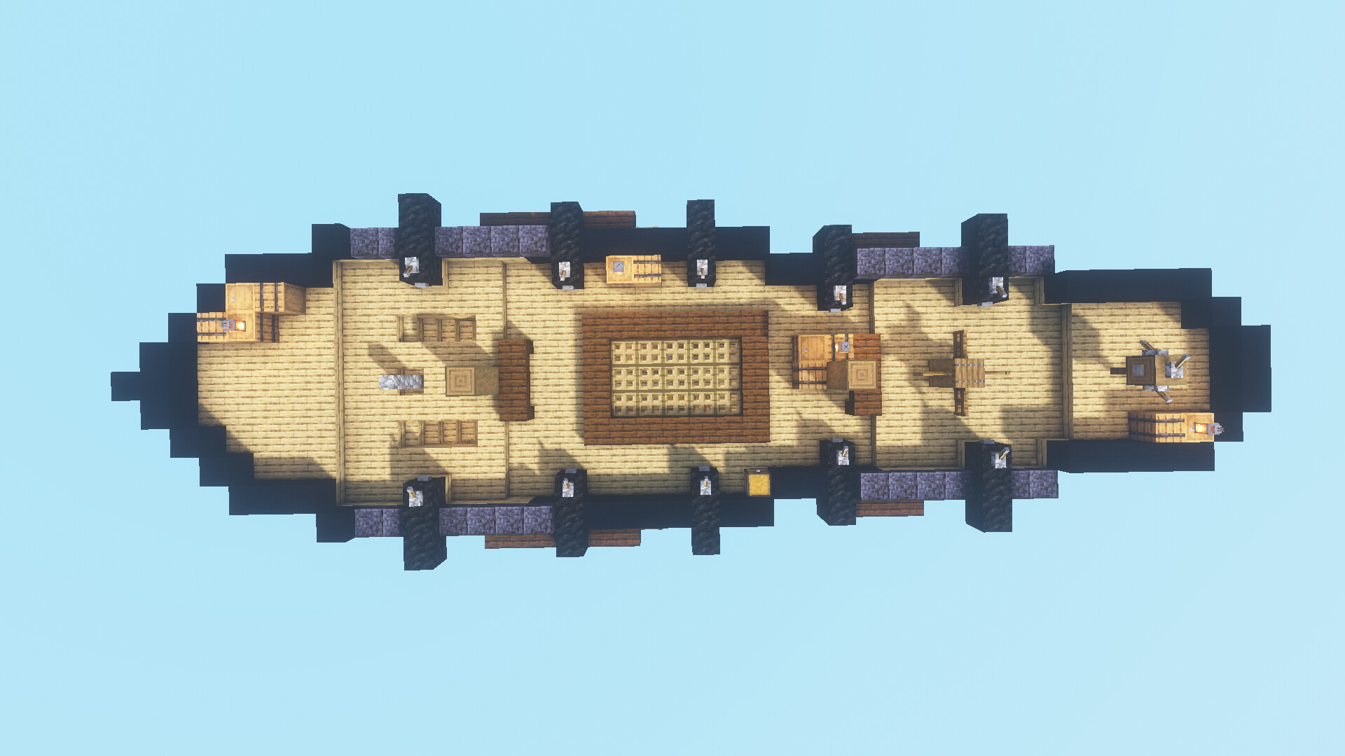 Cargo Schooner Sailing Ship Minecraft Map