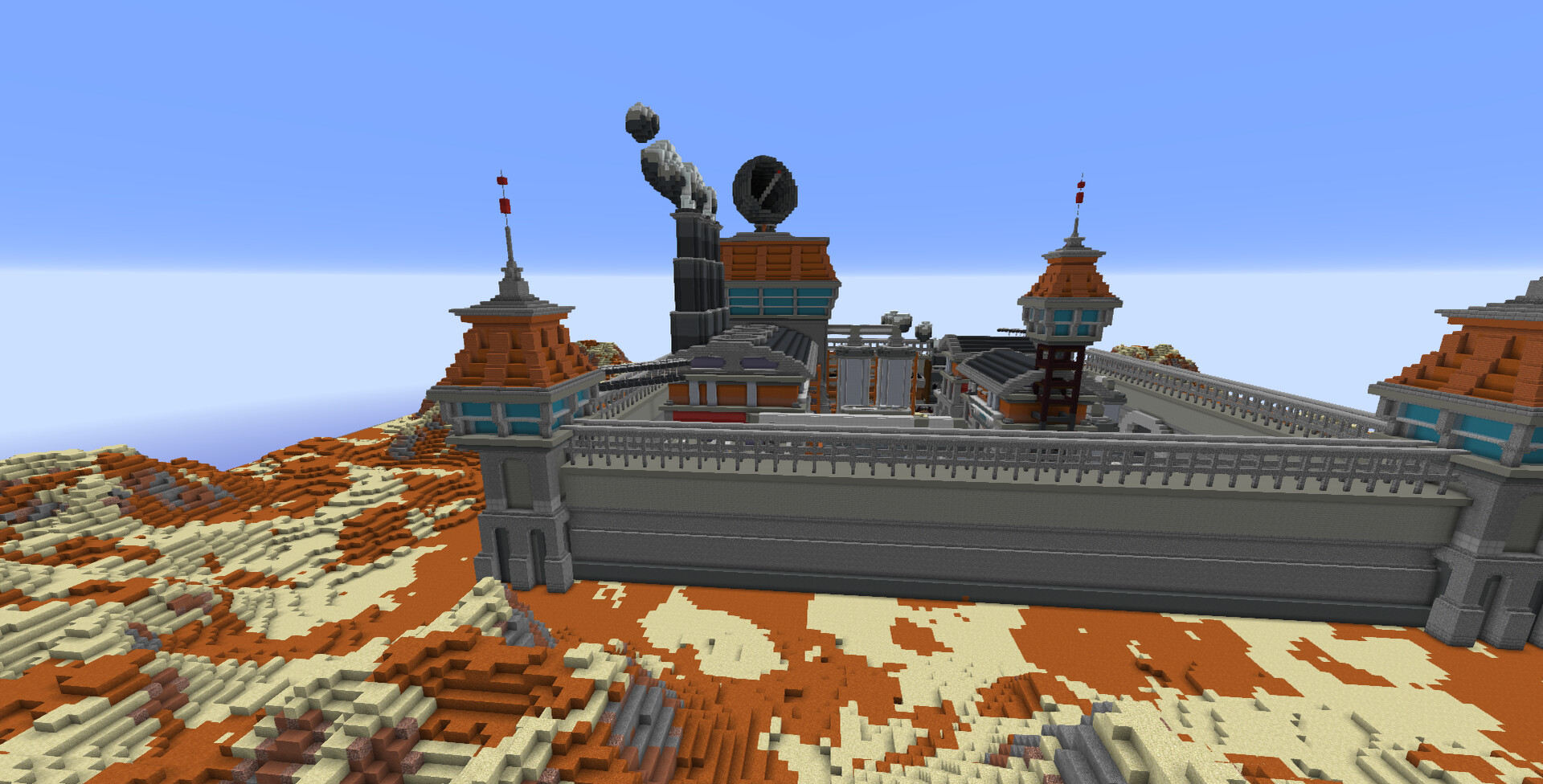 Mars Base Minecraft Map