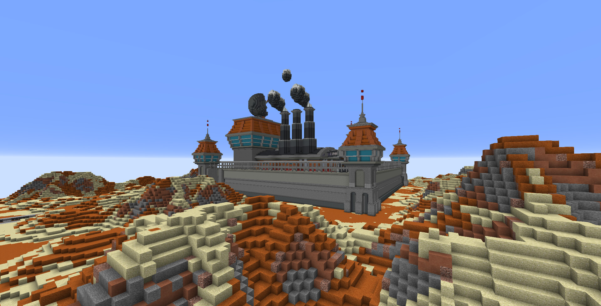 Mars Base Minecraft Map