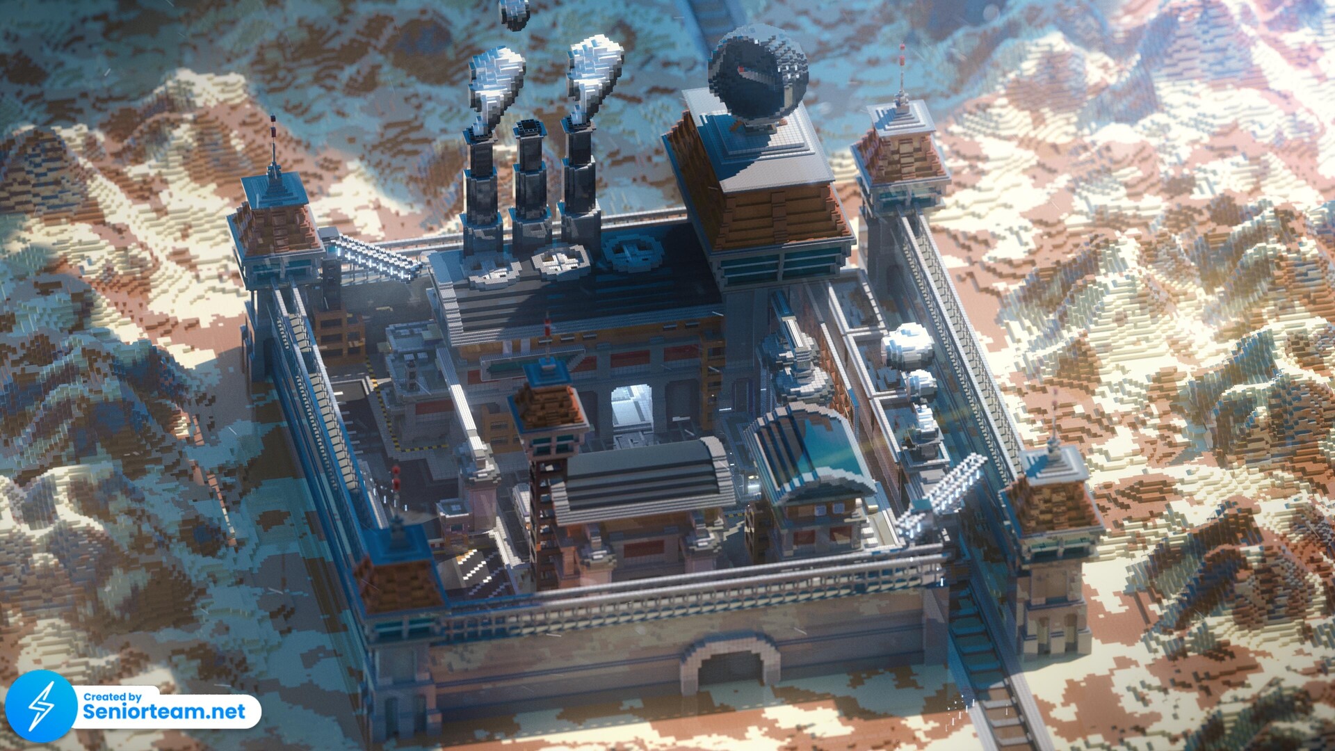 Mars Base Minecraft Map