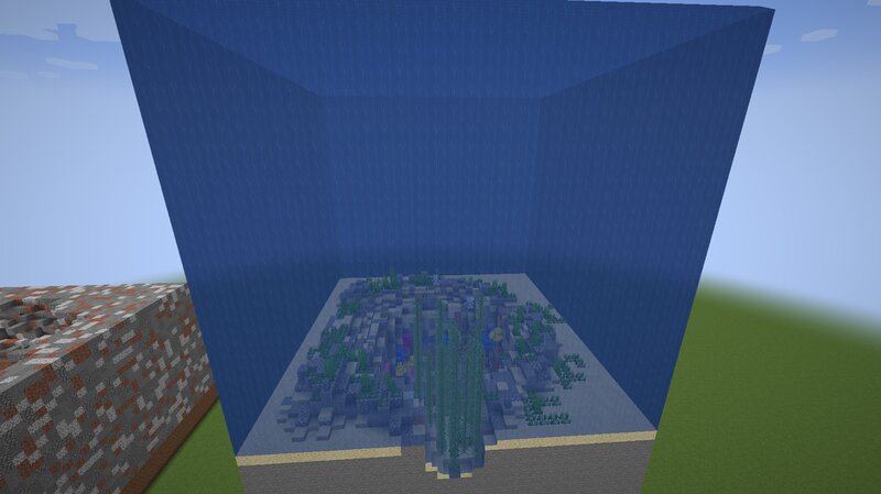 Deep Underwater Hole Minecraft Map