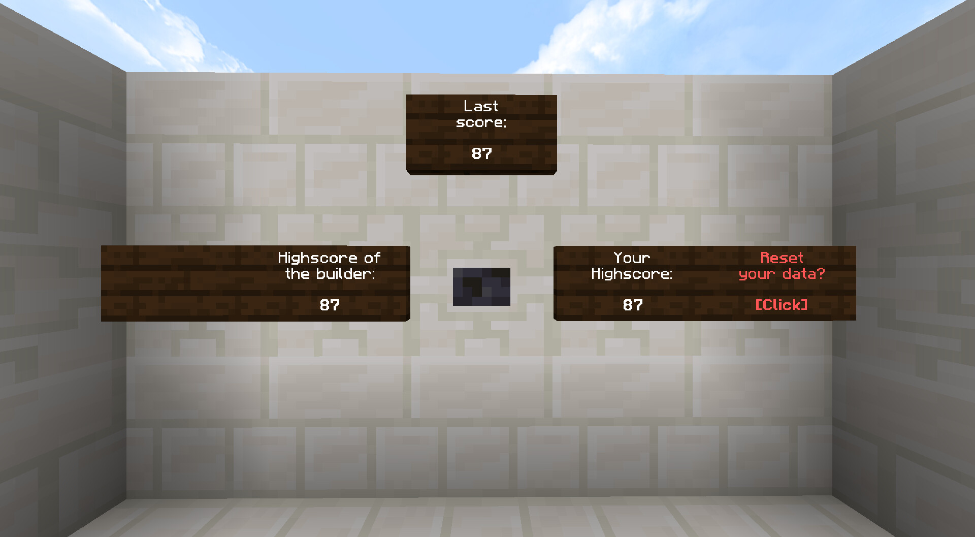 Aim Trainer by zenti05 Minecraft Map