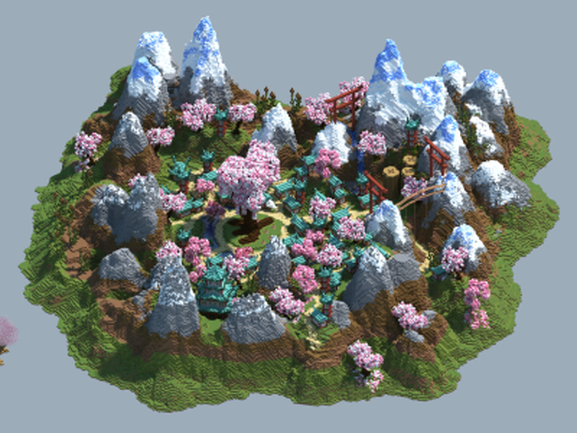 Japan Spawn Minecraft Map