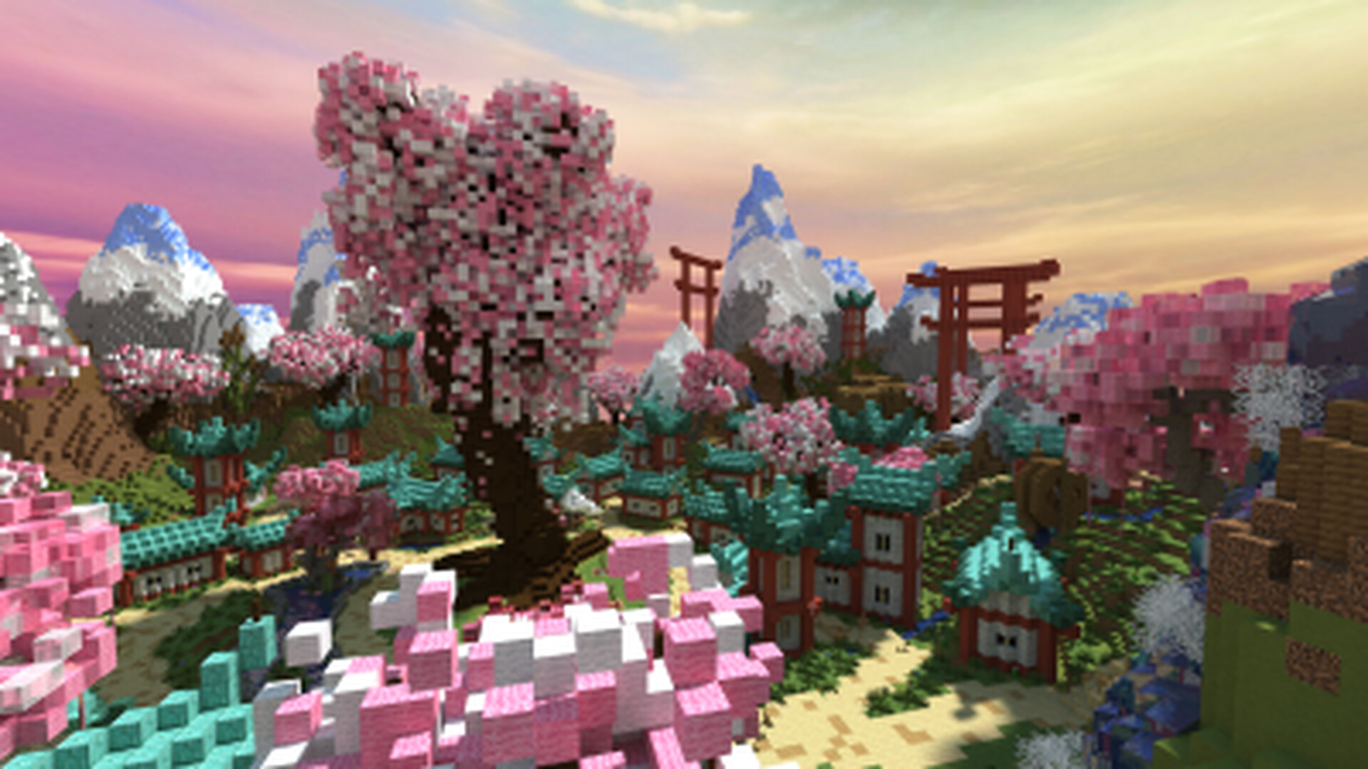 Japan Spawn Minecraft Map