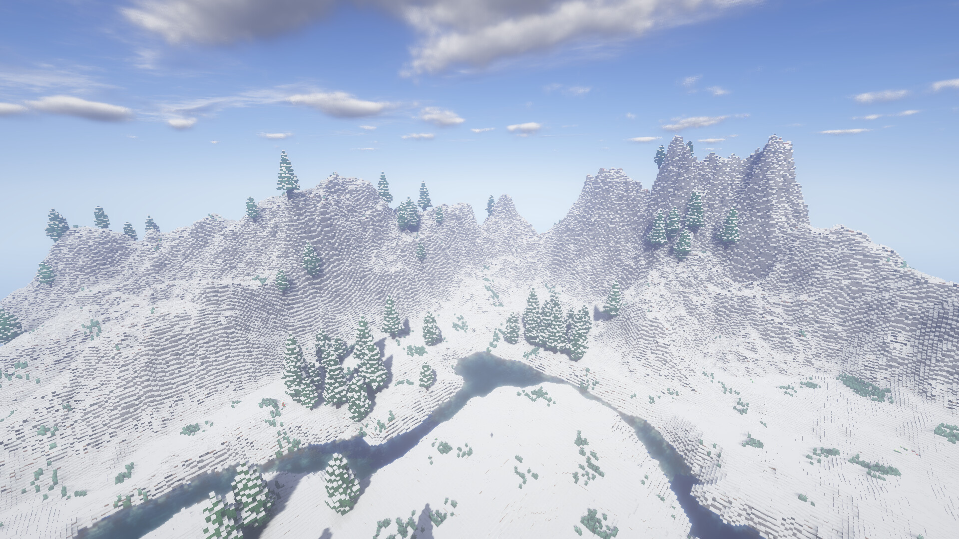 Custom Frozen Map 1kx1k Minecraft Map
