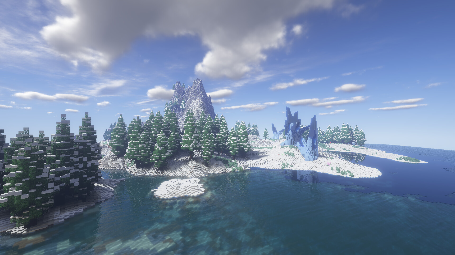 Custom Frozen Map 1kx1k Minecraft Map