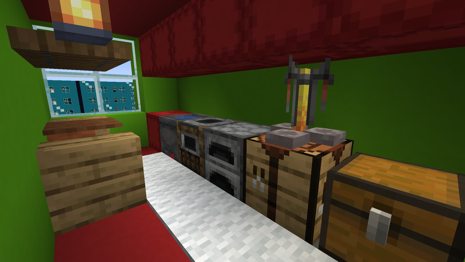 Eastern europe style district Minecraft Map